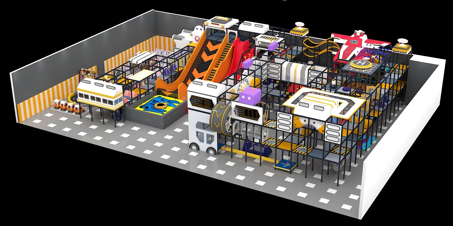 Children Maze Game Soft Indoor Playground | BeiLai